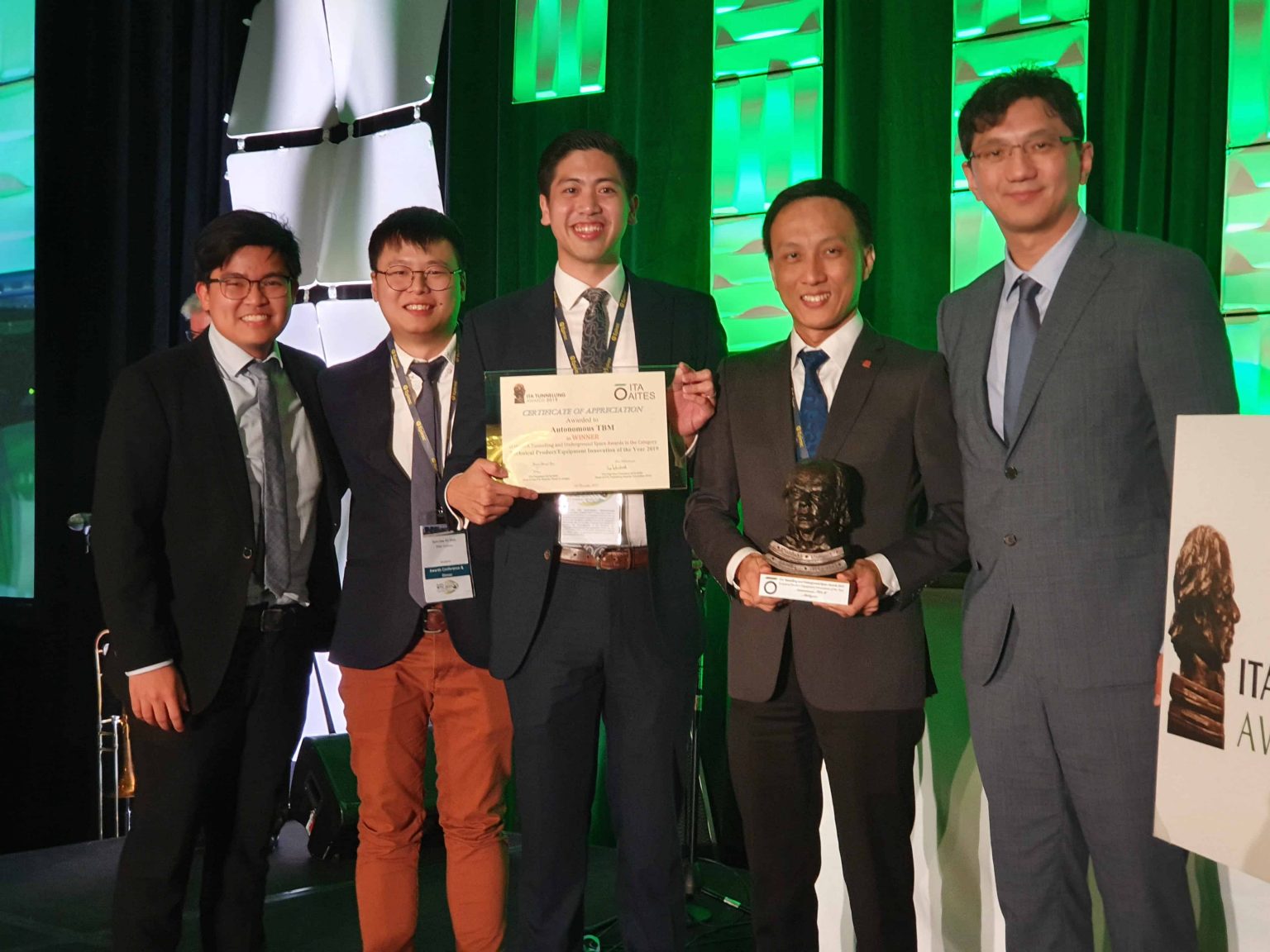 MMC-Gamuda tunnel boring machine wins award in Florida – MMC Gamuda